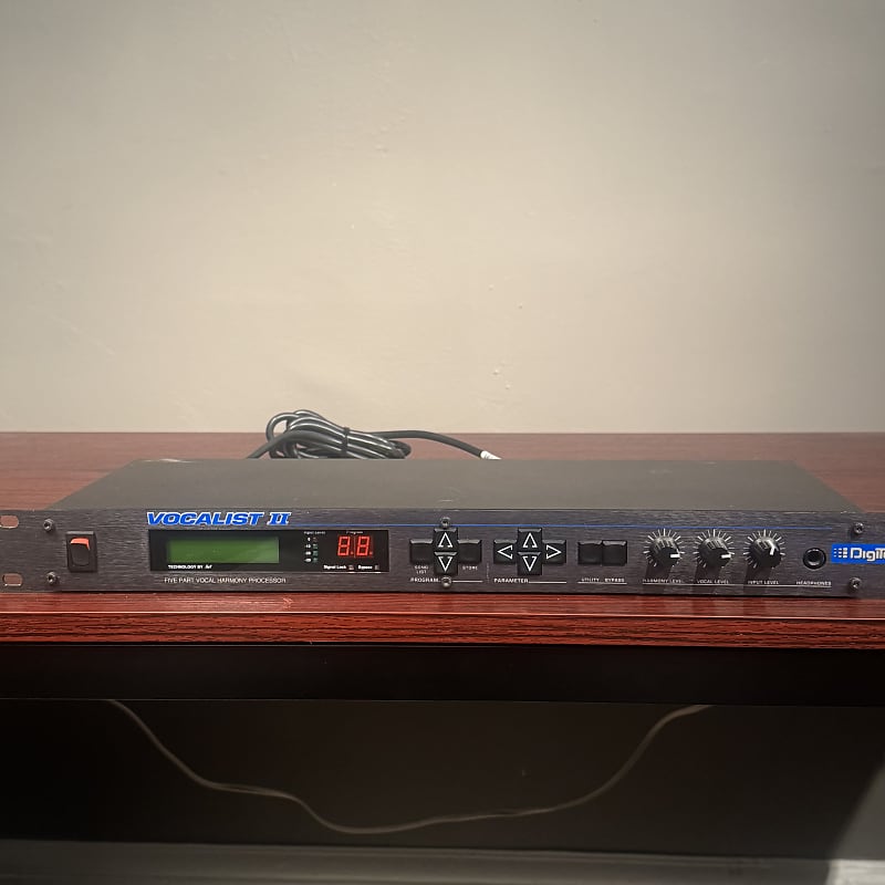 Digitech Vocalist II Vocal Harmony Processor 5 part Rack | Reverb
