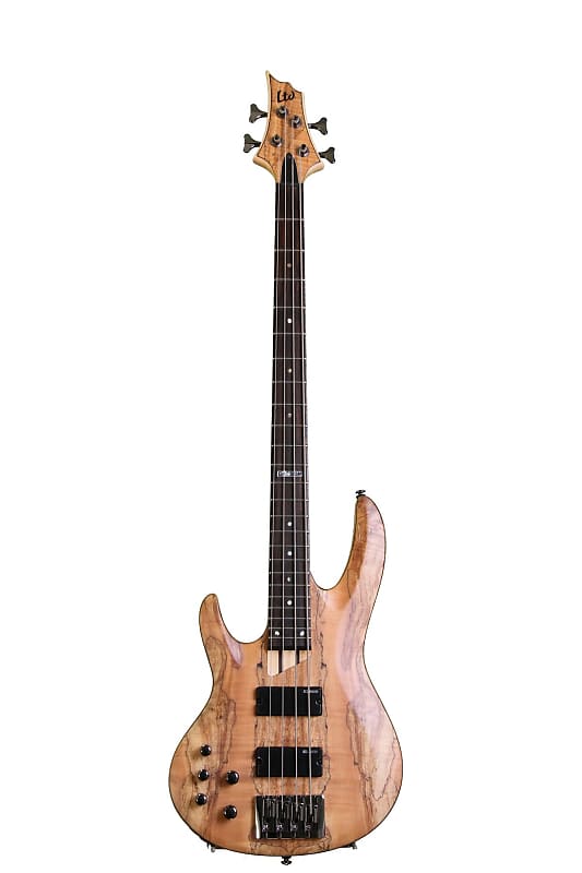 ESP LTD B-204SM Left-handed Bass Guitar - Natural Satin | Reverb