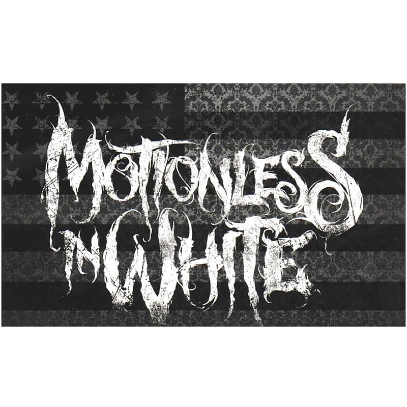 MOTIONLESS IN WHITE Infamous Ltd Ed RARE New Sticker! | Reverb