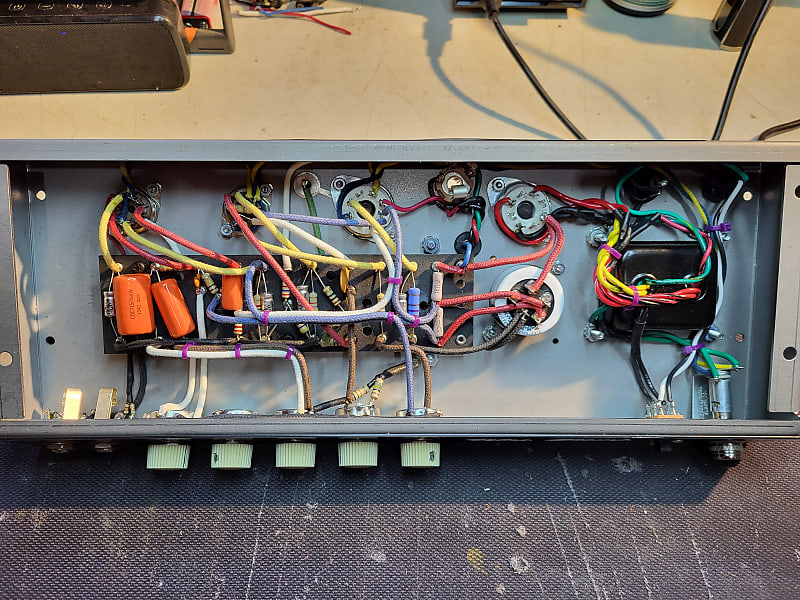 TriGens Amplification Vibro Champ Hand Wired Chassis | Reverb