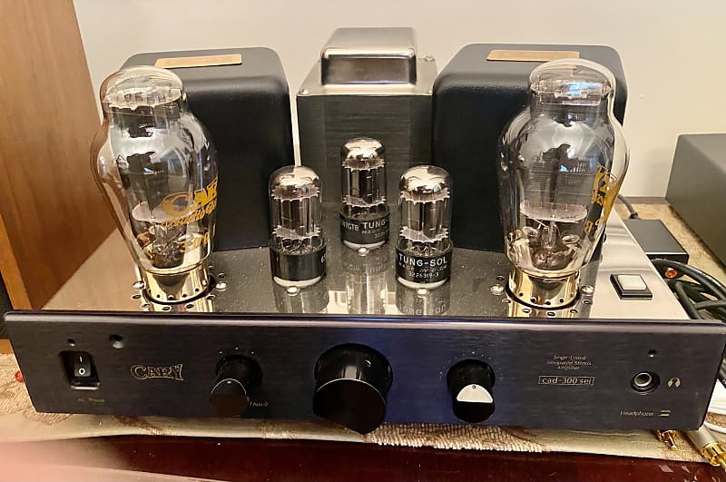 Cary Audio Design Cary Cad 300B sei remote Chrome | Reverb
