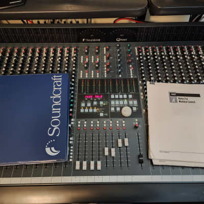 Soundcraft Ghost 32 Ch. With machine Control. 1996 - Black & | Reverb