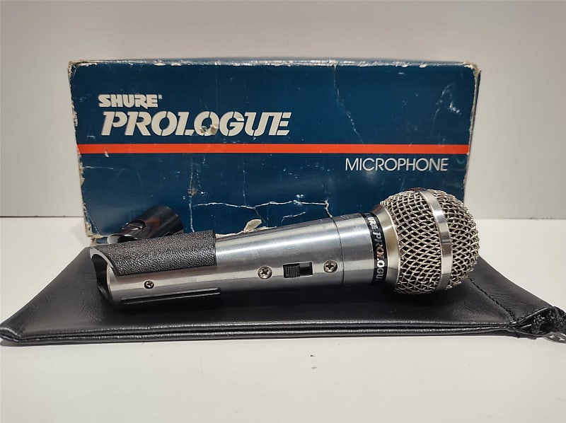 Shure Dynamic Microphone Prologue 12H-LC Silver | Reverb