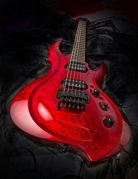 ESP CUSTOM SHOP FRX 2014 Liquid Metal Red | Reverb