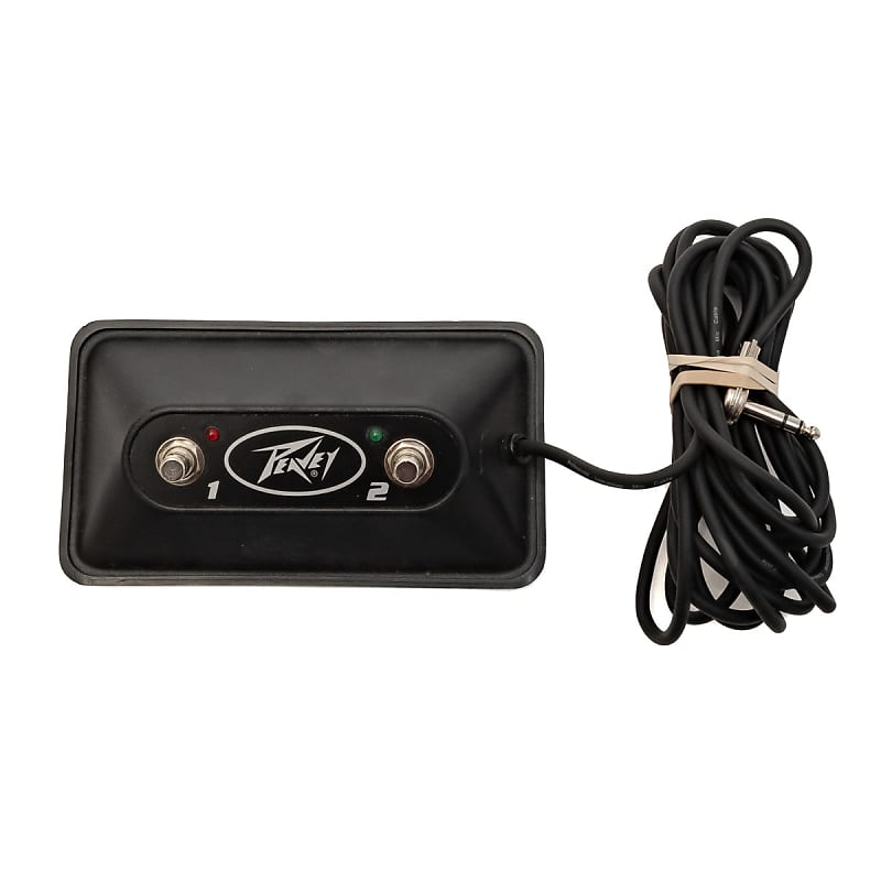 Peavey - 2-Button TRS Plug Amplifier Footswitch, x2920 (USED) | Reverb