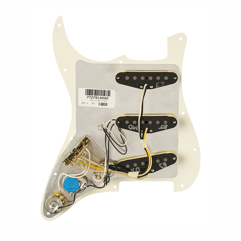 Fender Eric Johnson Pre-Wired Strat Pickguard 11 Hole | Reverb