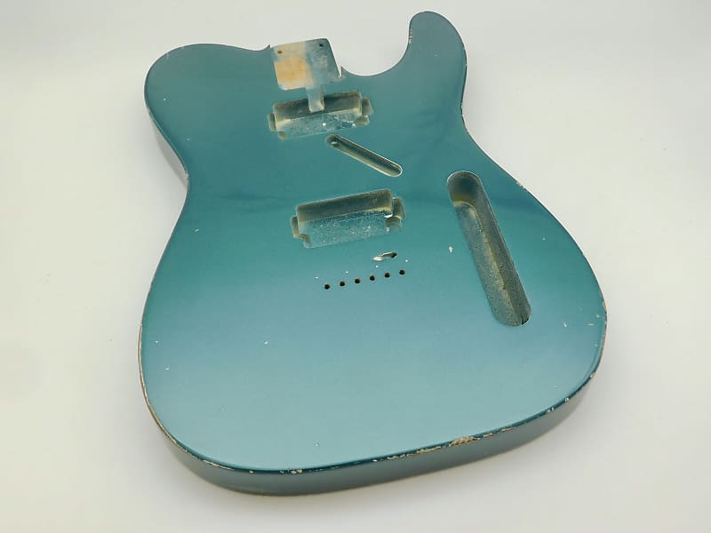 3lbs 15oz Nitro Lacquer Aged Relic Ocean Turquoise 1 PIECE | Reverb
