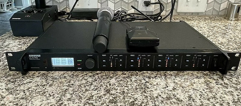 Shure ULXD4Q Quad-Channel G50 Band Digital Wireless Receiver | Reverb