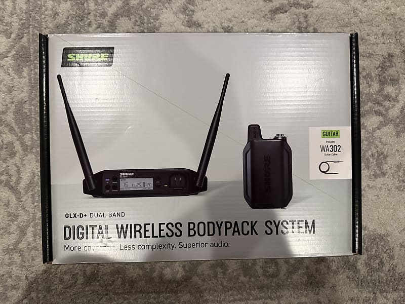 Shure GLX-D+ Digital Wireless Bodypack System | Reverb