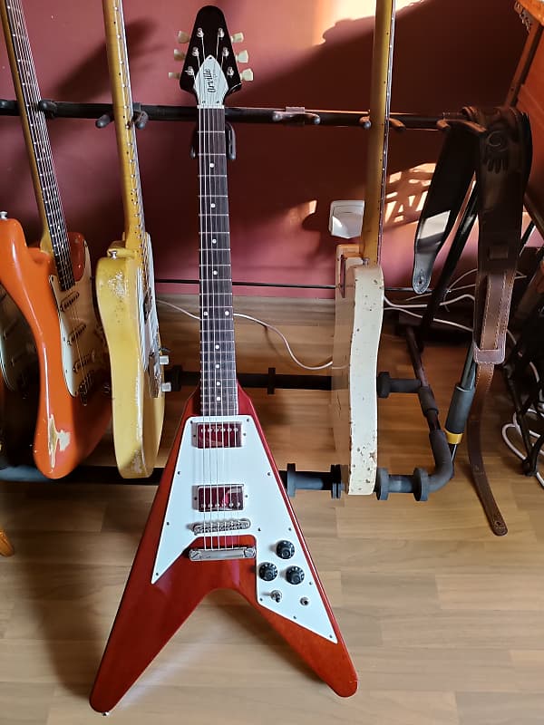 Orville Flying V 1992 - Vine red | Reverb