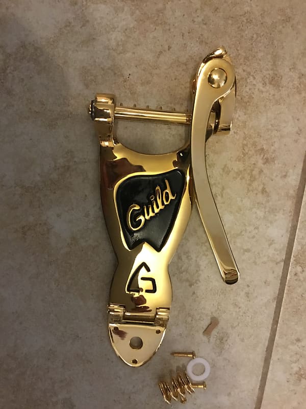 Guild Bigsby Guildsby Gold with spring and screws | Reverb