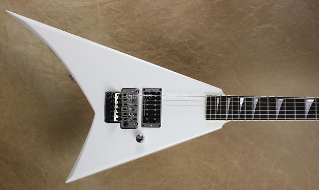 Jackson Custom Shop RR1H Randy Rhoads 2014 Snow White Reverse | Reverb