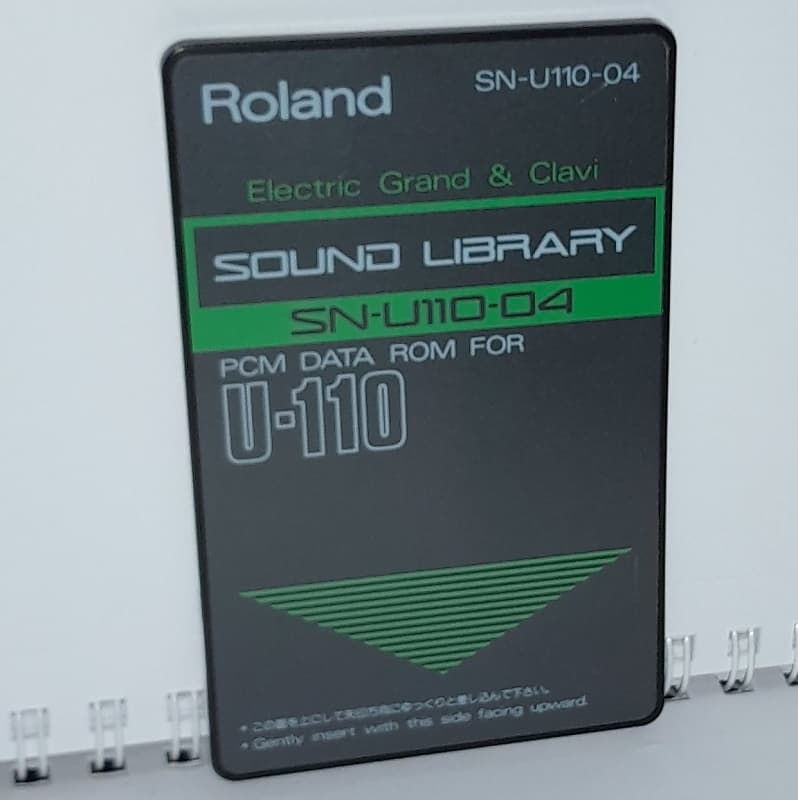 Roland Sound Card SN-U110-04: Electric Grand & Clavi | Reverb