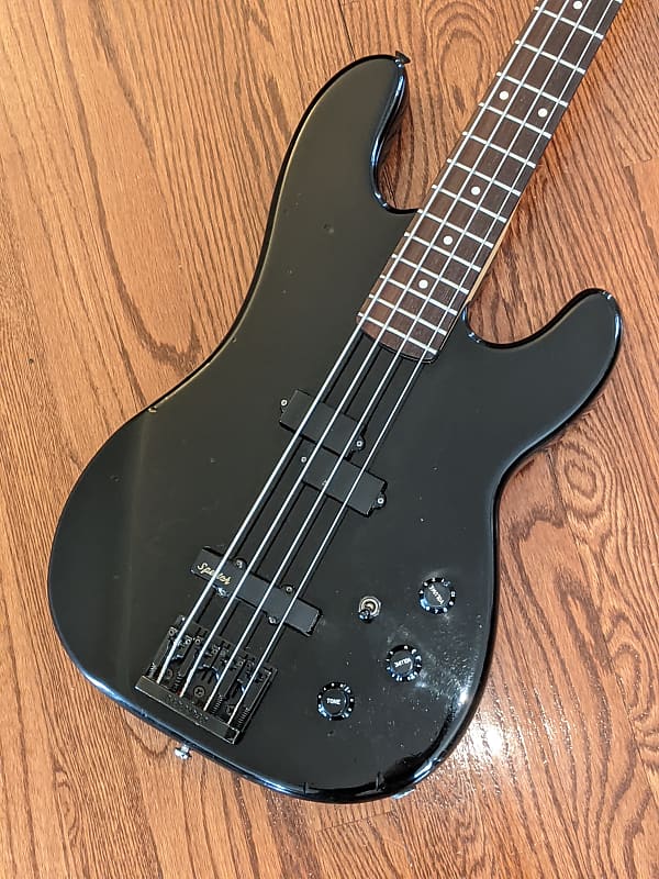 1980s Vintage Kramer Bass Guitar with Spector Pickups- Black | Reverb