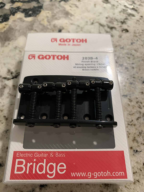 Gotoh 203b-4 Black | Reverb