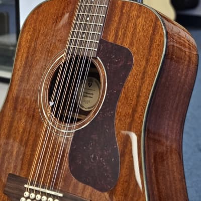 Guild D1212-E 12-String Acoustic Electric Guitar w/Case | Reverb