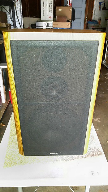 Infinity Speakers USA RS-5000 1988-1990 Wood grain Vynil | Reverb