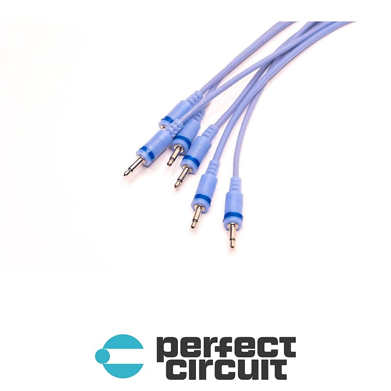 Modbang 3.5mm Glow in the Dark Patch Cable 6-Pack - 12IN | Reverb