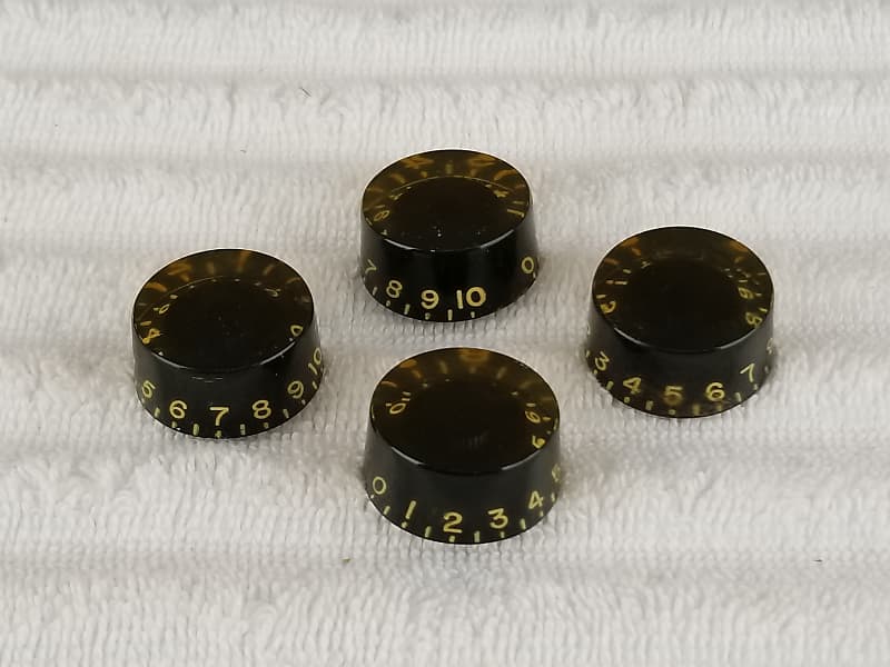 1970s Gibson Speed Knobs (4) - 100% Genuine Vintage | Reverb