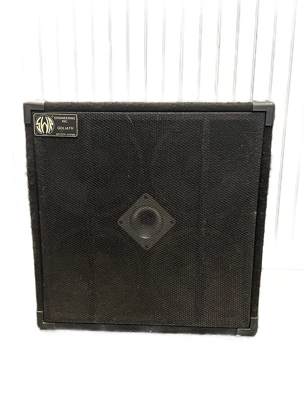 Vintage 90's SWR Goliath 4x10" Made by Eden Bass Speaker | Reverb