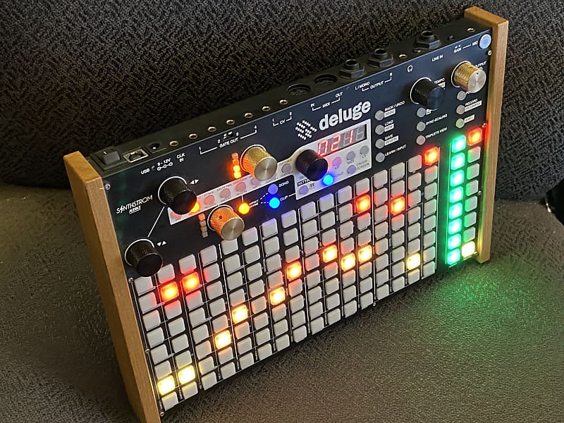 Synthstrom Deluge w/ 4 "Boards of Deluge" patch banks | Reverb