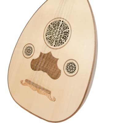 Quality Beginner Turkish Oud "The Turkish Butterfly"+Soft | Reverb
