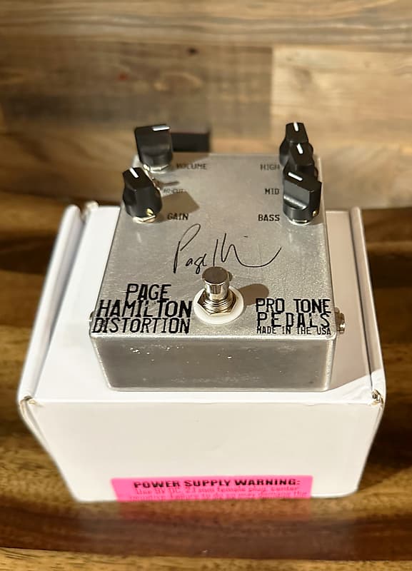 Pro Tone Pedals Page Hamilton Signature Distortion - HELMET | Reverb