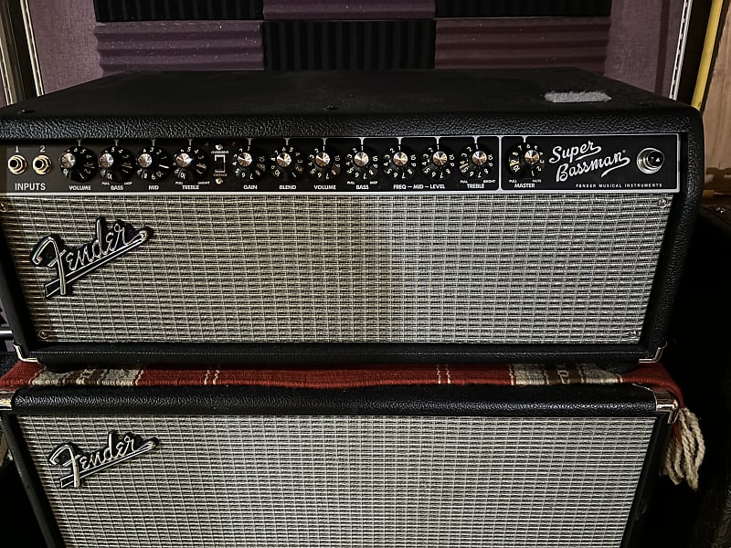 Fender Super Bassman Pro 300 2022 - Black | Reverb