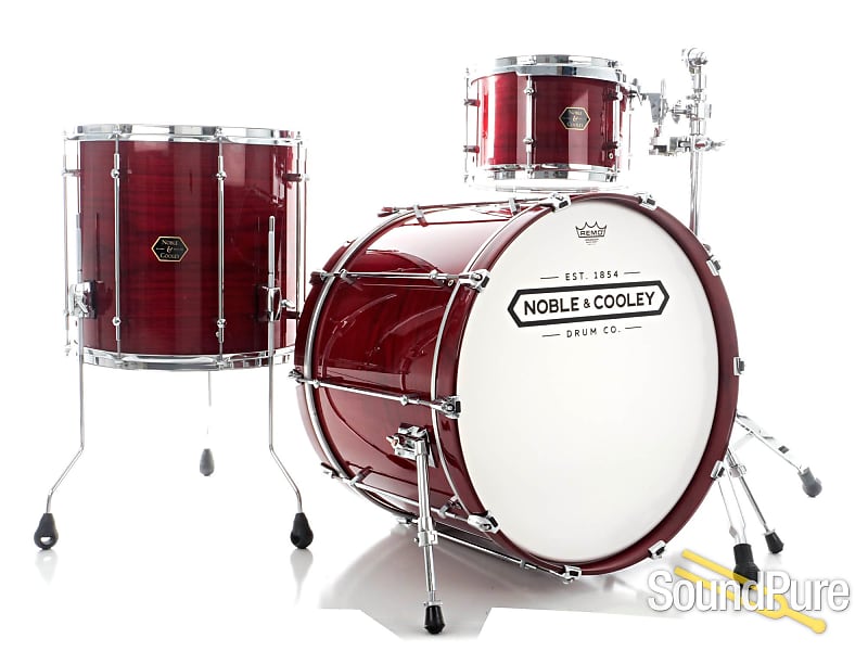 Noble & Cooley 3pc Walnut Ply Drum Set-Gloss 12/16/22 | Reverb