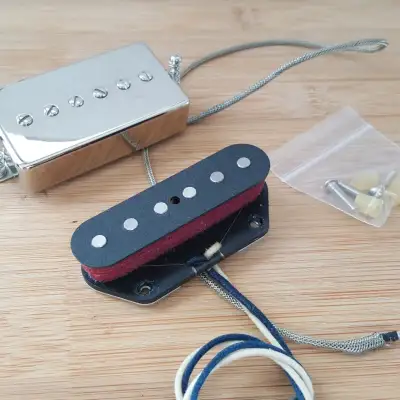 Dawgtown Custom Telecaster Pickups Red/Nickel A5 | Reverb