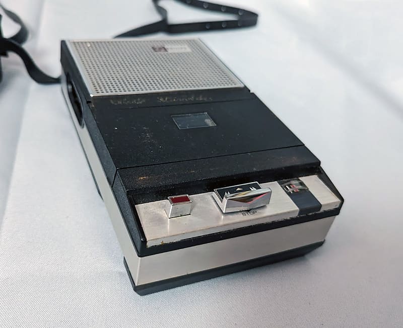 Phillips EL3302 Carry-Corder with Case - 1966 - Black | Reverb UK