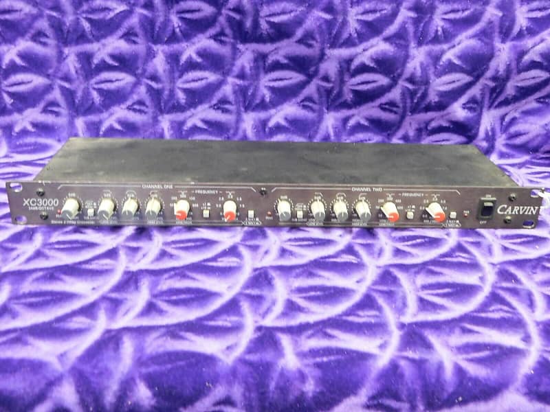Carvin XC3000 Stereo 2/3 way Crossover 24db / Octave! | Reverb UK