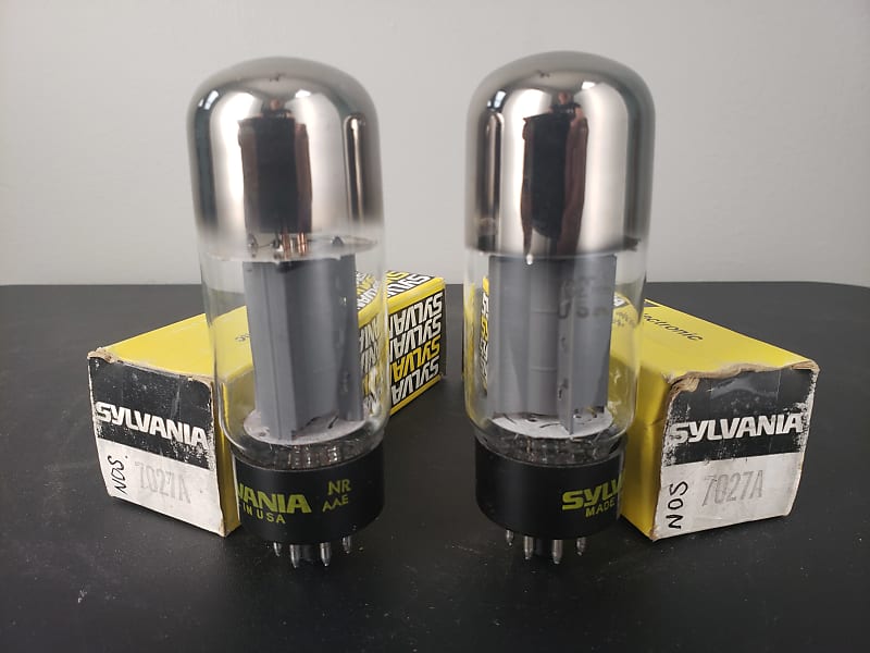 Sylvania 7027A - Lot of Two - NOS - Working - CLEAN ! | Reverb