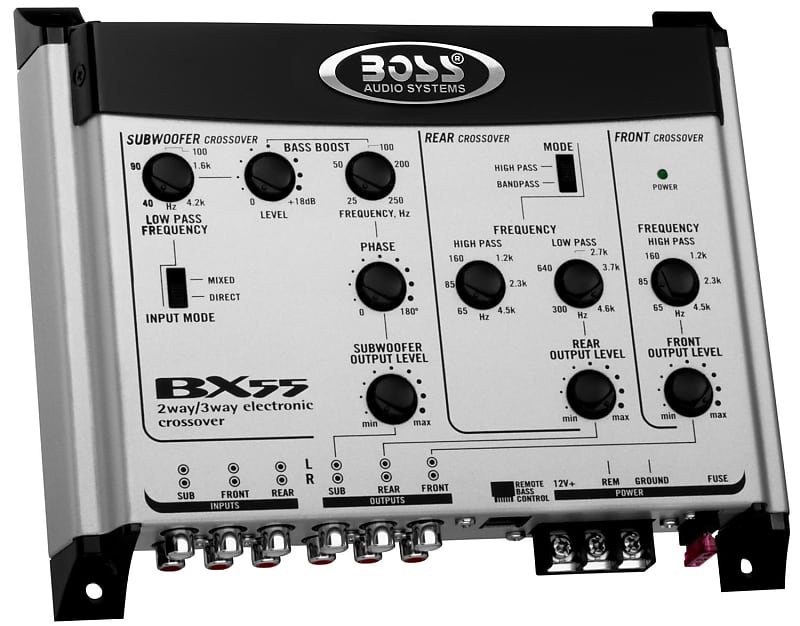 BOSS Audio Systems BX55 2 3 Way Pre-Amp Car Electronic | Reverb