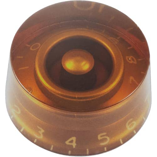 Amber Knob - Speed, Gibson Style see-through | Reverb