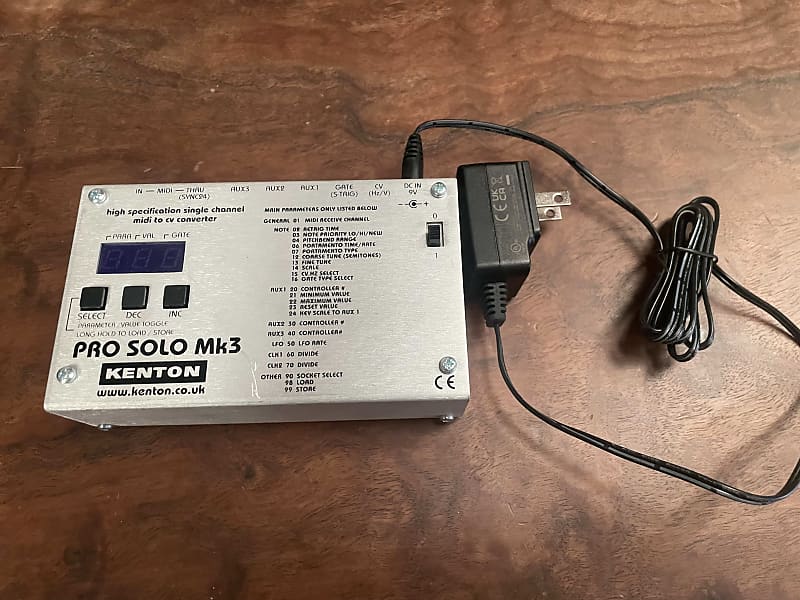 Kenton Pro Solo Mk3 MIDI to CV Converter | Reverb
