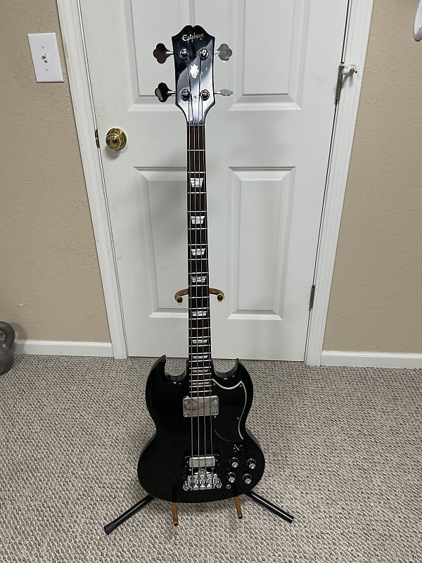 Epiphone EB-3 Electric Bass Guitar- Black | Reverb