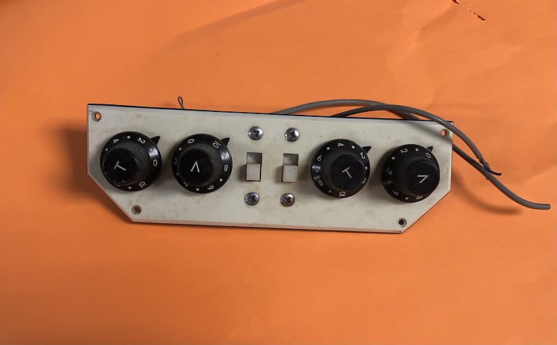 Teisco Electric Guitar Control Panel | Reverb