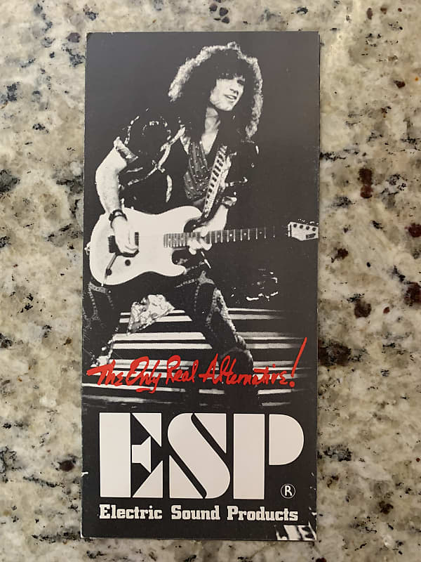 ESP Price List 1987 M 1 4 Mirage Eclipse | Reverb