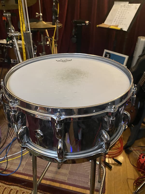 Gretsch G4164 USA Custom Chrome Over Brass 6.5x14" - 1960's- | Reverb