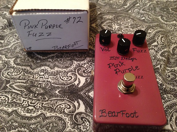 BearFoot FX Pink Purple Fuzz | Reverb