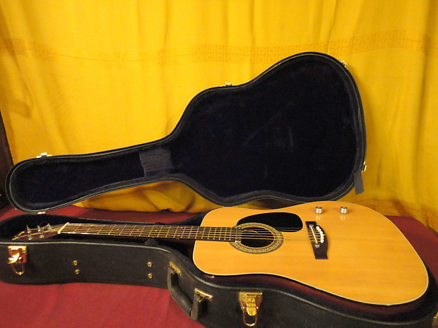 Nice VINTAGE Alvarez 5046 Acoustic Electric Guitar Made in | Reverb