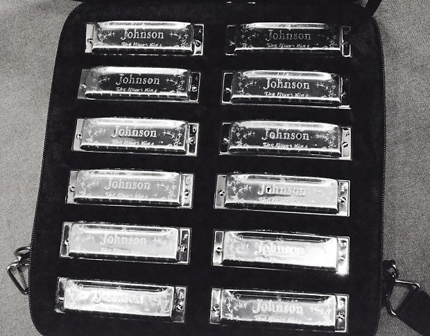 Johnson BK520-Set of 12 Harmonicas | Reverb Canada