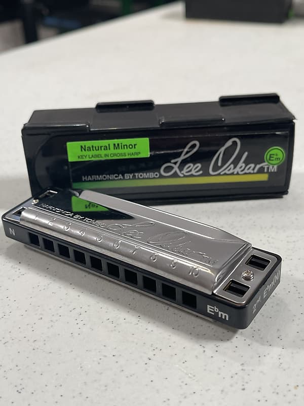 Lee Oskar Natural Minor Harmonica Key of Ebm WOW WOW WOW | Reverb