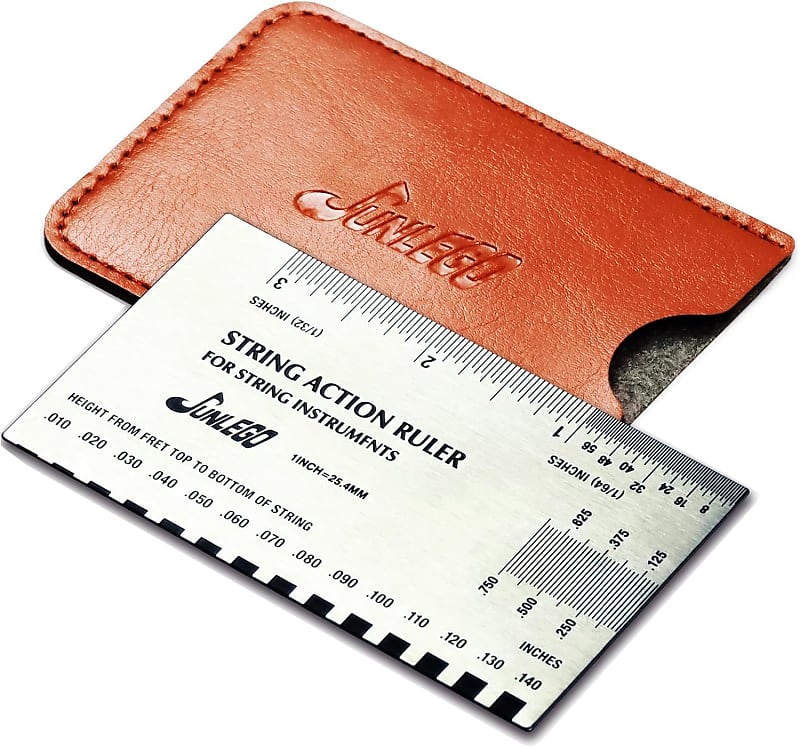 Guitar Action Gauge Ruler, String Height Gauge for Guitar | Reverb