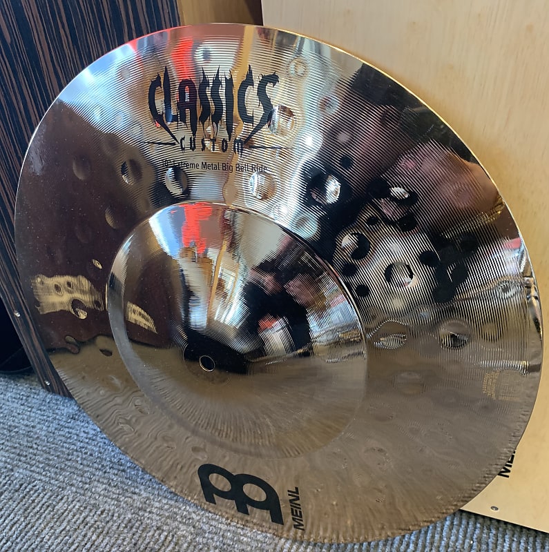 Meinl 18” Classics Custom Extreme Metal Big Bell Ride Cymbal | Reverb