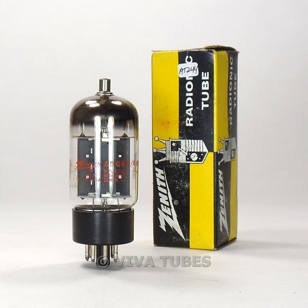 True NOS NIB Zenith USA 6DQ6B = 6GW6 Gray Plate O Get Vacuum | Reverb