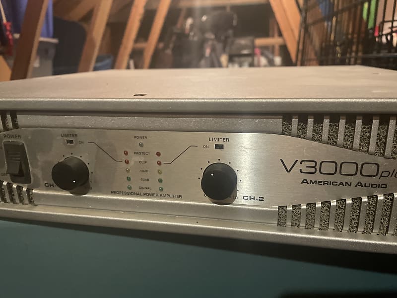American audio V3000 plus Silver metal | Reverb