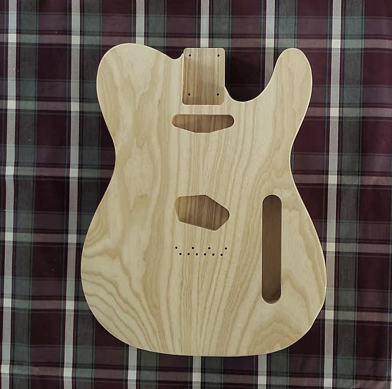 Woodtech Routing 2 pc Swamp Ash Arm & Belly Cut Telecaster | Reverb