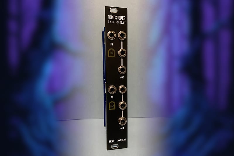 Krypt Modular | Tombstones - 4HP Dual Buffered Multiple | Reverb